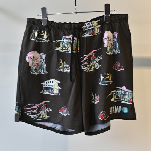 【楽天市場】STAMP RUN&CO スタンプ STAMP 3 POCKET SHORTS (LOCAL MOUNTAIN -CHARCOAL ...