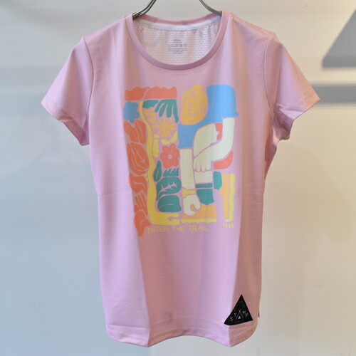 【楽天市場】STAMP RUN&CO スタンプ STAMP WOMENS GRAPHIC RUN TEE (ENTER THE TRAIL ...