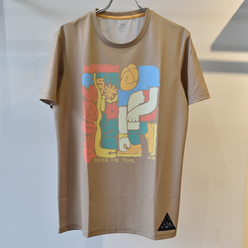【楽天市場】STAMP RUN&CO スタンプ STAMP GRAPHIC RUN TEE (ENTER THE TRAIL)：circle ...