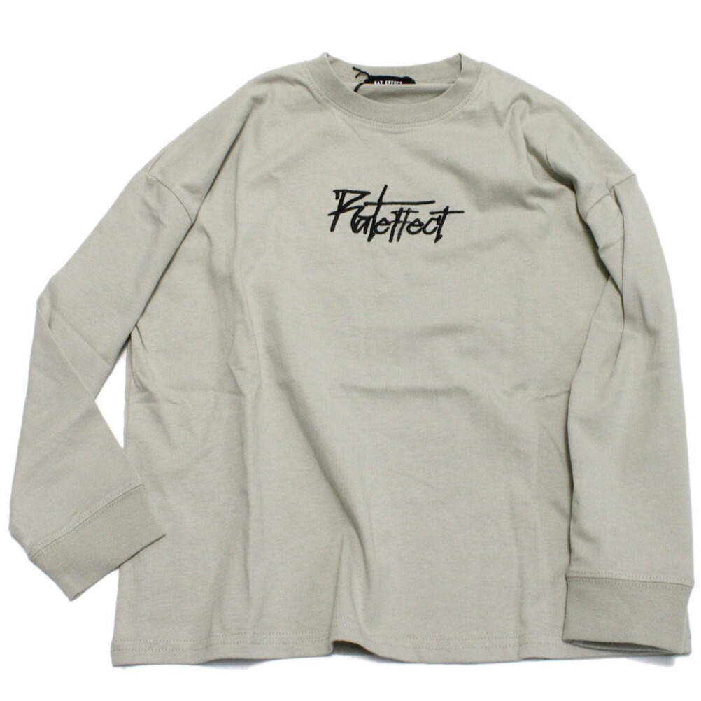 【楽天市場】【RAT EFFECT ラットエフェクト ジュニア 子供服】 PREストリートロゴスーパービッグロンT グレイッシュベージュ：子供 ...