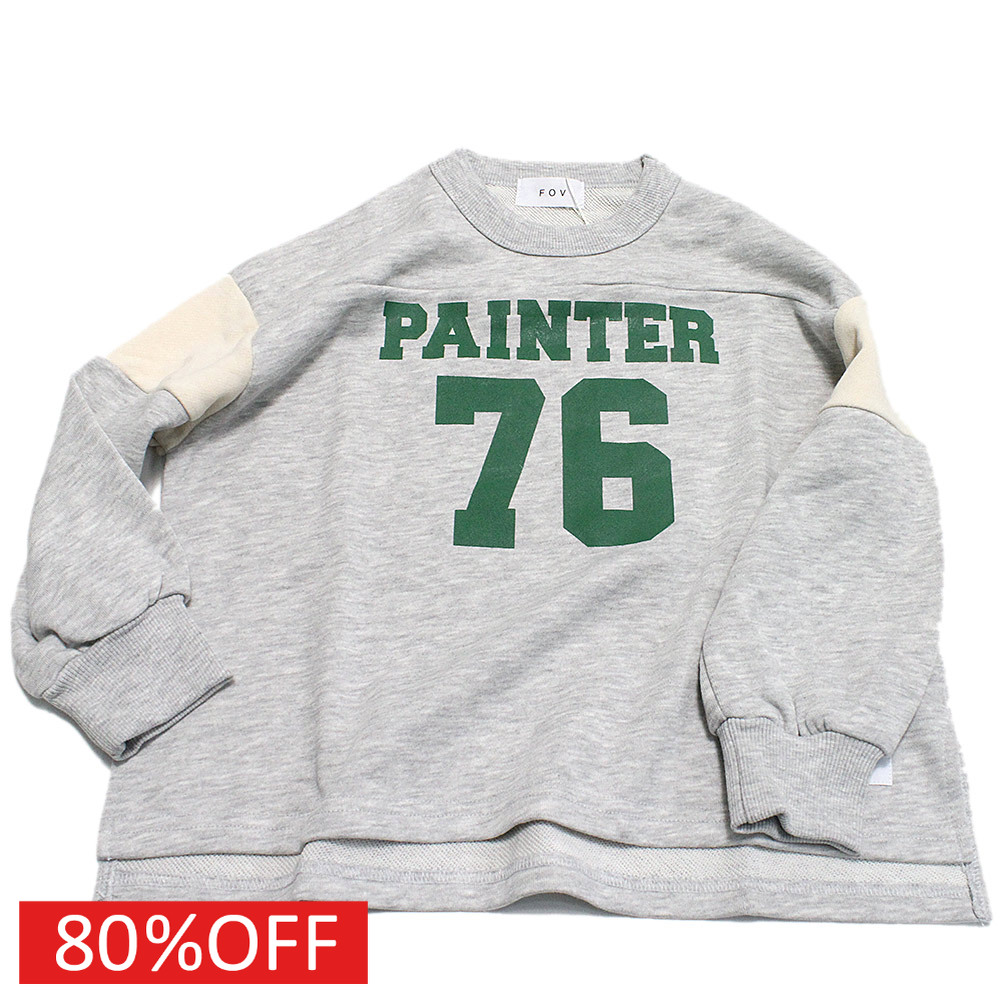 【楽天市場】【子供服 フォブ FOV キッズ】 セール 【50%OFF】 フットボールトレーナー 杢グレー(TG)：子供服サーカス