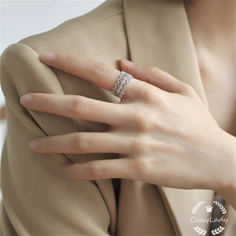 【楽天市場】リング レディース 透かす レース 指輪 シルバー 人気指輪 透かし S925 指輪 大人可愛い 大人女子 ギフト 重ね付け ring CICI：cissylady 楽天市場店