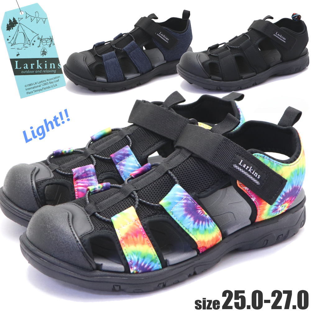 【楽天市場】即納 メンズ サンダル LARKINS ラーキンス スポーツサンダル アウトドア No.6514：citron-神戸 楽天市場店