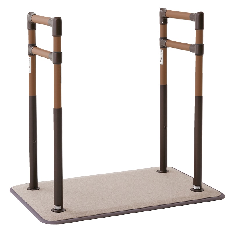 【楽天市場】たよレールSOTOE indoor 両手すり 標準型, BZK−12（（BZK−T1＋BZK−S2）×2＋BZK−P13）, 040-4432：Clair（クレール）楽天市場店