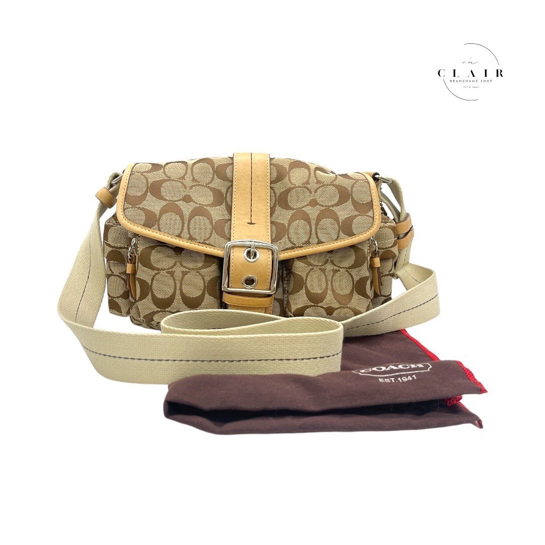 【楽天市場】【中古】COACH コーチショルダーバッグ シグネチャー L05J-6835：CLAIRSTORE 楽天市場店