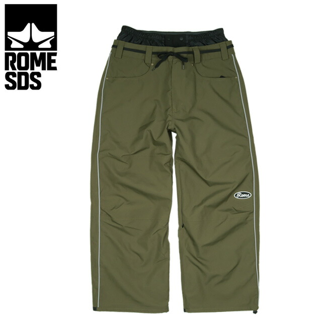 【楽天市場】★ROME SDS ロームエスディーエス Baggy Pants バギーパンツ S21022310 【 ボトムス ポケット 防水 ...
