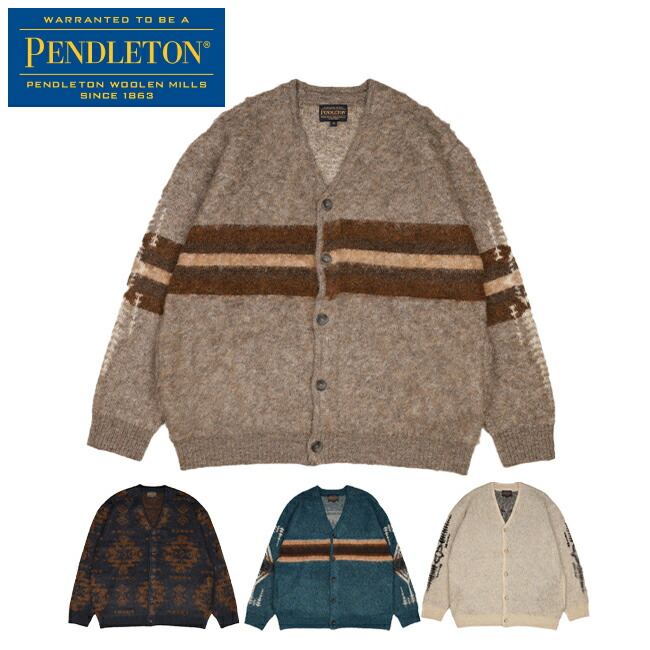 【楽天市場】★PENDLETON ペンドルトン Vneck Cardigan Vネックカーディガン 3575-4009 【 ユニセックス アウター アウトドア 】：Clapper