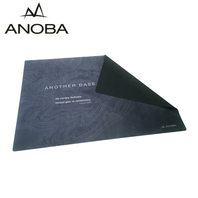 【楽天市場】★ANOBA アノバ ラバーマット1900トポグラフィー AN106 【 フロアマット レジャーシート アウトドア キャンプ ラグ BBQ バーベキュー 】：Clapper