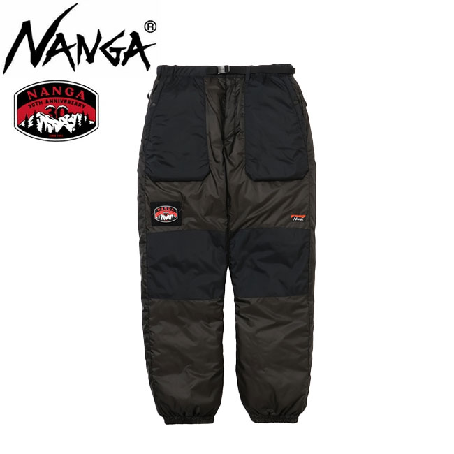【楽天市場】★NANGA ナンガ 30TH ANNIVERSARY AURORA TEX COMBI DOWN PANTS 30周年オーロラ ...