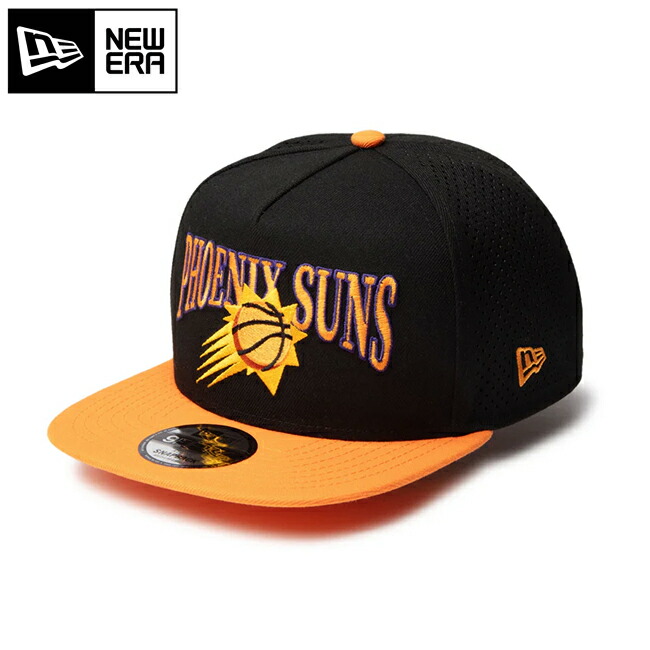 【楽天市場】★NEWERA ニューエラ 9FIFTY A-Frame NBA 2-Tone フェニックス・サンズ ブラック オレンジポプシクル ...