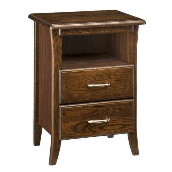 【楽天市場】～ELM～エルム8802ナイトテーブル頼もしくシックなシリーズ ニレ材 ウレタン塗装 完成品：快適！暮ラシス