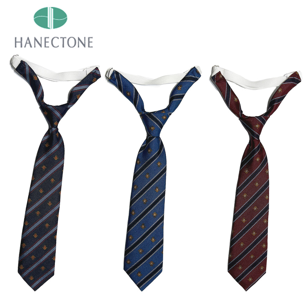 【楽天市場】子供用ネクタイ ハネクトーン HANECTONE アサヒガード加工 撥水 撥油 簡単装着 学生 制服 小学生 園児 子ども キッズ 卒園式 入学式 卒業式 ストライプ クレスト 紺 ...