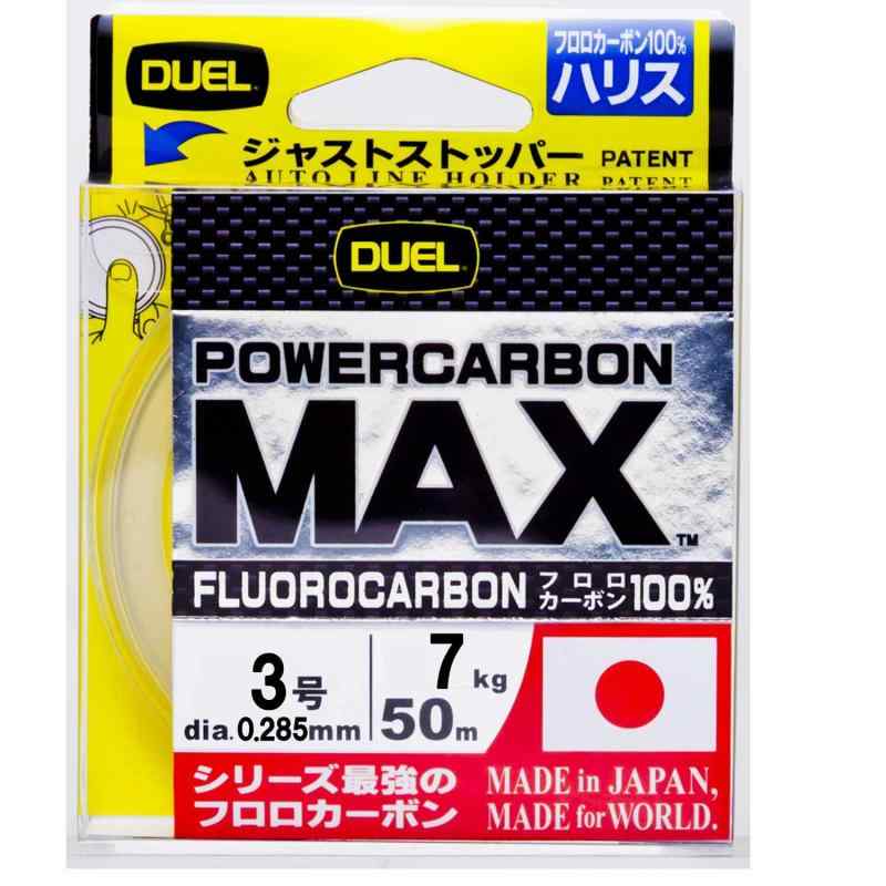 【楽天市場】DUEL(デュエル) フロロライン 3号 POWERCARBON MAX 50m 3号 スーパークリア H3399：clearstore
