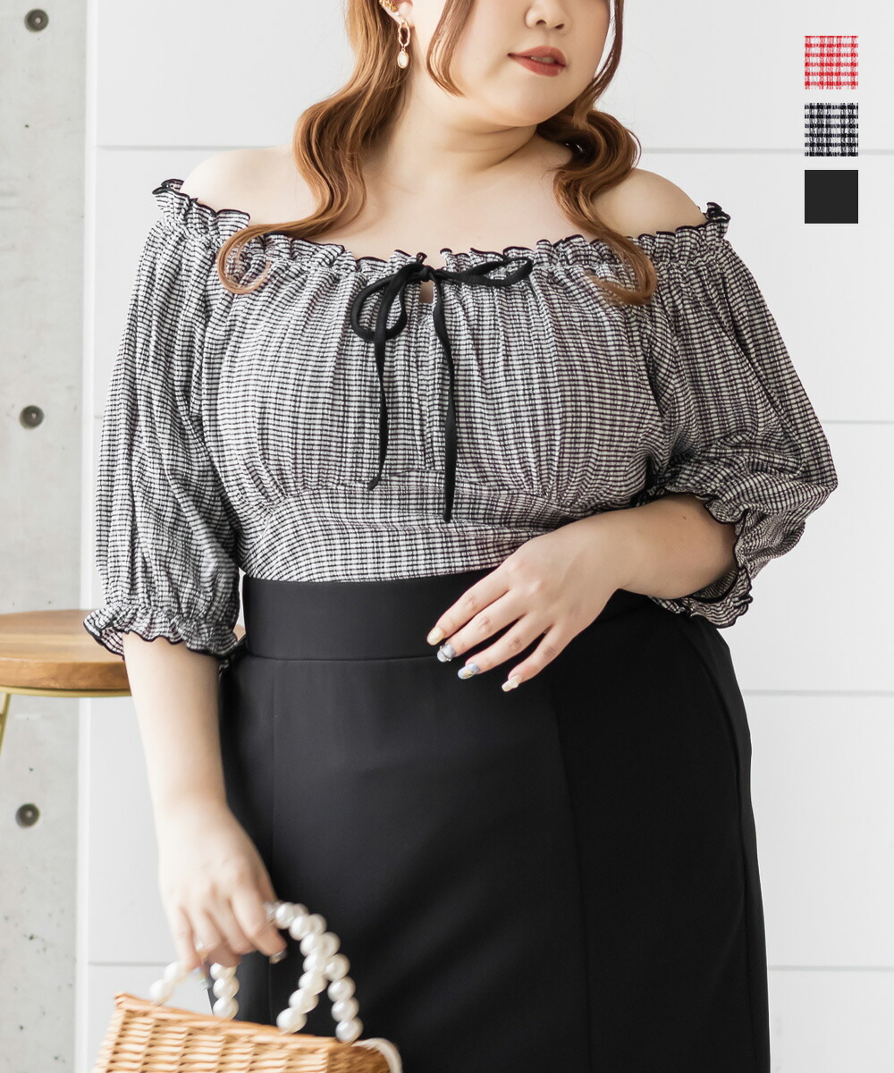 【楽天市場】大きいサイズ レディース CLETTEオリジナル★2WAYフリルカットソー 【LLサイズ・3Lサイズ・4Lサイズ】【大きいサイズ・レディース】13号・15号・17号・19号・21号 ...