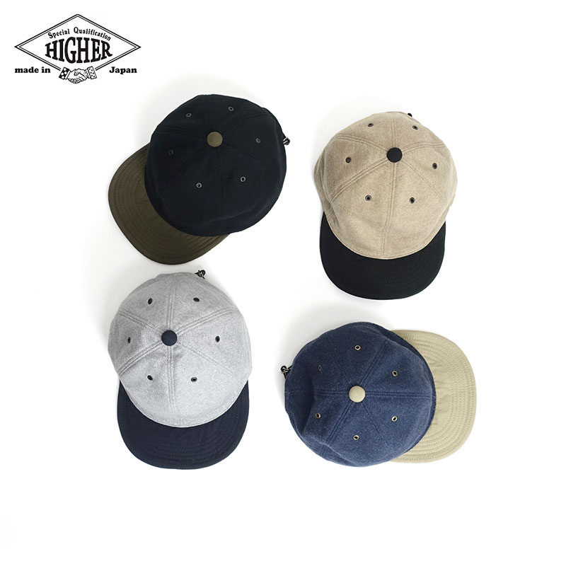 【楽天市場】HIGHER ハイヤー [HT25019] スエット × アーミーチノブリムキャップ SWEAT × ARMY CHINO ...