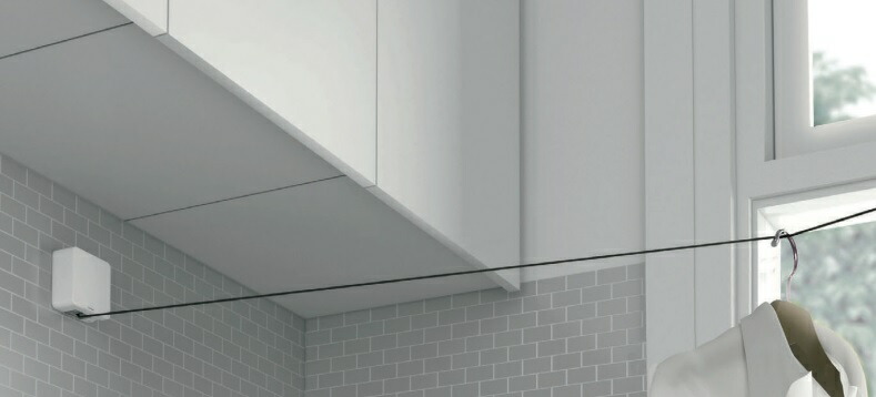 【楽天市場】【SE-149】KAWAJUNランドリーロープ(ロック機能レバー付) 耐荷重10kgf 北海道、沖縄及び離島は、別途送料掛かります。：住設クリックス楽天市場店