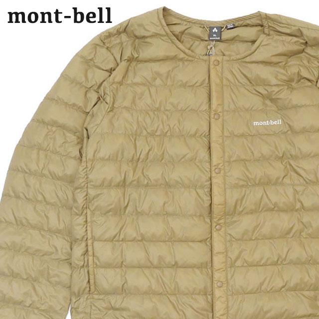 【楽天市場】正規品・本物保証 新品 モンベル mont-bell Superior Down Round Neck Jacket スぺリオダウン ラウンドネック ジャケット TAN タンTN ...