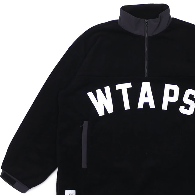【楽天市場】【24年12月度 8度目の月間優良ショップ受賞】 ダブルタップス WTAPS PLAYER 02 JACKET フリース ジャケット BLACK ブラック 黒 メンズ 【新品 ...