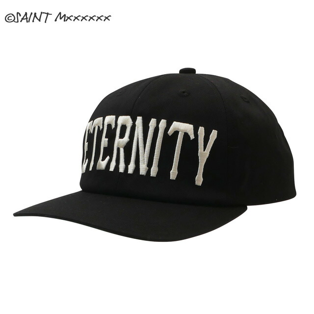 【楽天市場】【月間優良ショップ7度受賞】 新品 セント マイケル SAINT MICHAEL ETERNITY CAP キャップ BLACK ...