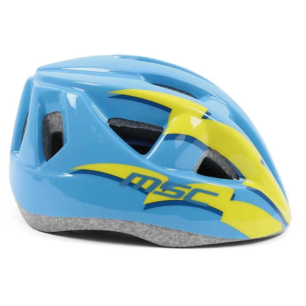 【楽天市場】エムエスシー アウトモールド ジュニア ヘルメット （ Blue ） | MSC Outmold junior Helmet [t ...