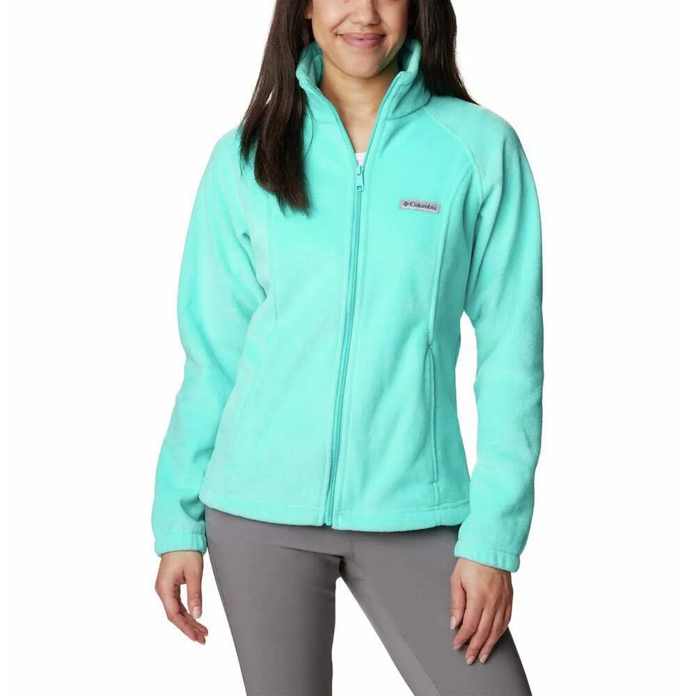 【楽天市場】コロンビア ベントン スプリングス フルジップ フリース レディース （ BrightAqua ） | COLUMBIA ...