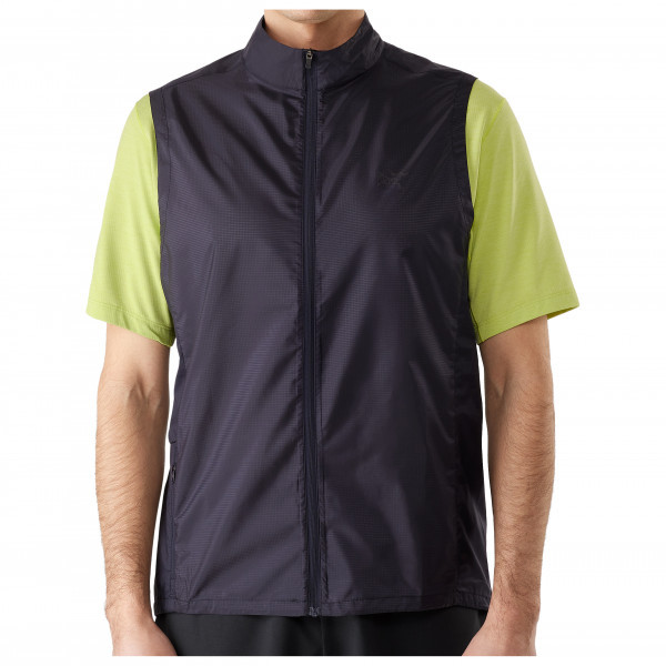 【楽天市場】【 即納 】 アークテリクス ノーバン ウィンドシェル ベスト メンズ ( Black Sapphire ) | ARC ...