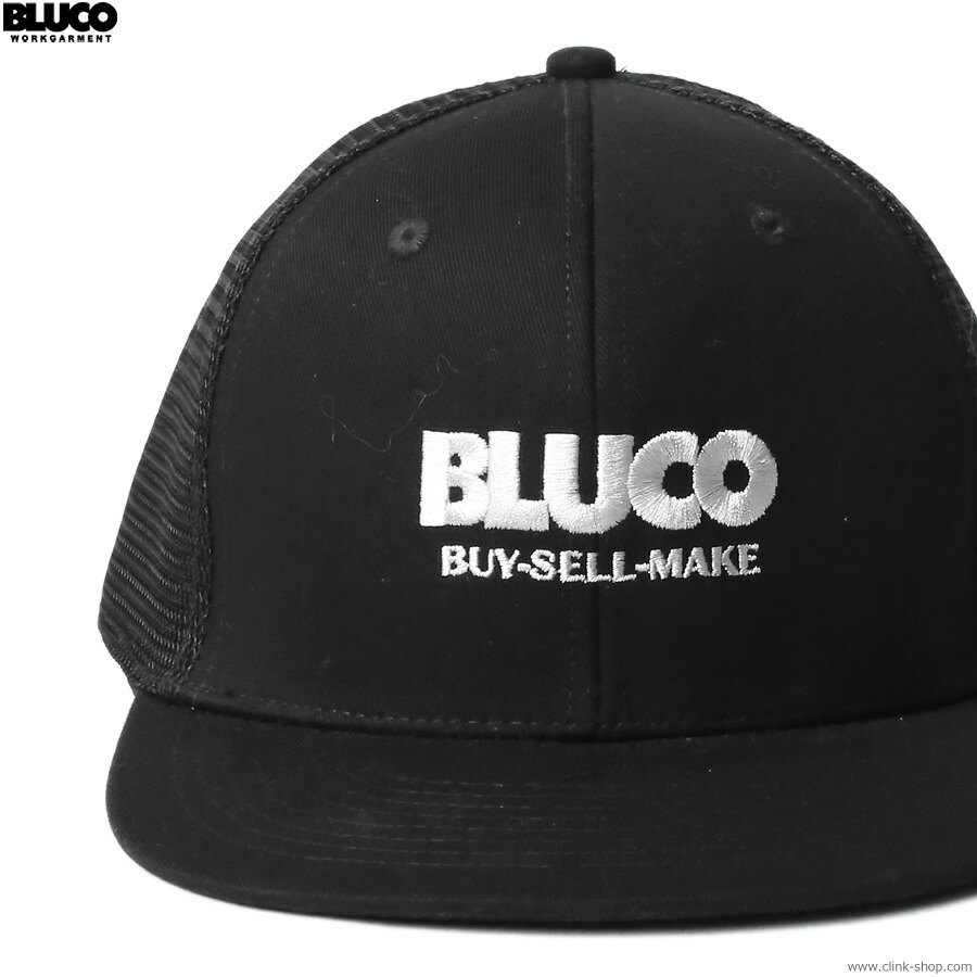 【楽天市場】BLUCO ブルコ BLUCO 6PANEL MESH CAP - Logo - (BLACK) [143-61-001 ...