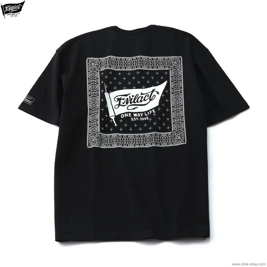 【楽天市場】EVILACT イーブルアクト 半袖Tシャツ メンズ オールシーズン 綿100％ ブラック M-XL EVILACT ...