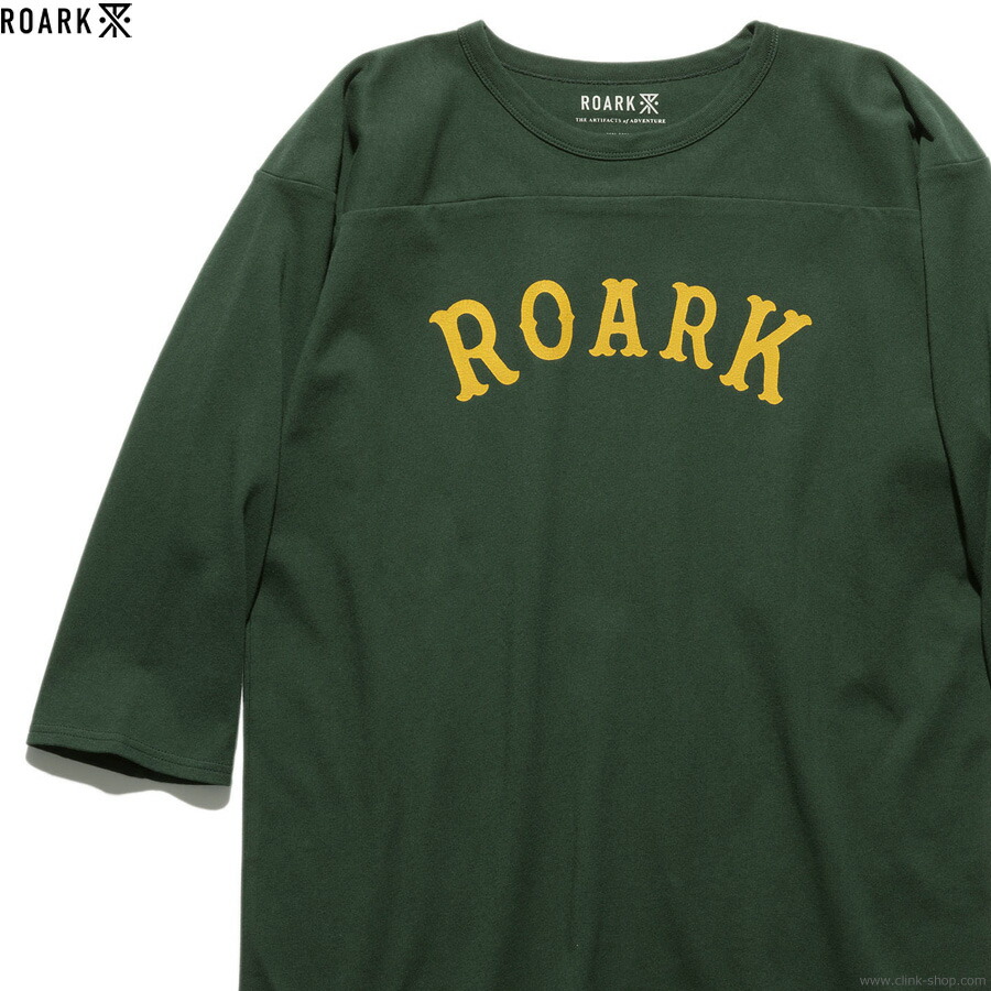 【楽天市場】ROARK REVIVAL ロアーク リバイバル ROARK REVIVAL "MEDIEVAL LOGO" 3/4 SLEEVE ...