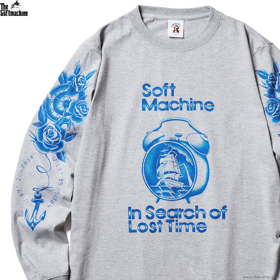 【楽天市場】SALE セール 30％OFF SOFTMACHINE ソフトマシーン 長袖Tシャツ メンズ オールシーズン 綿100％ グレー M-XL SOFTMACHINE LOST ...