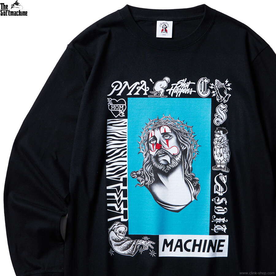 【楽天市場】SOFTMACHINE ソフトマシーン SOFTMACHINE FLASHBACK L/S (BLACK) メンズ 長袖Tシャツ ロンT TATTOO タトゥー：clink