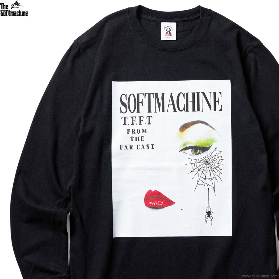 【楽天市場】SOFTMACHINE ソフトマシーン 長袖Tシャツ メンズ オールシーズン 綿100％ ブラック M-XL SOFTMACHINE MAGAZINE L/S (BLACK ...