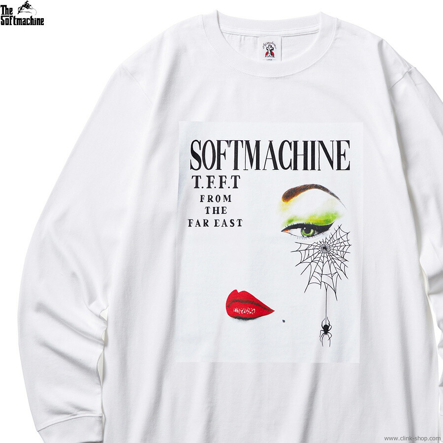 【楽天市場】SOFTMACHINE ソフトマシーン 長袖Tシャツ メンズ オールシーズン 綿100％ ホワイト M-XL SOFTMACHINE MAGAZINE L/S (WHITE ...