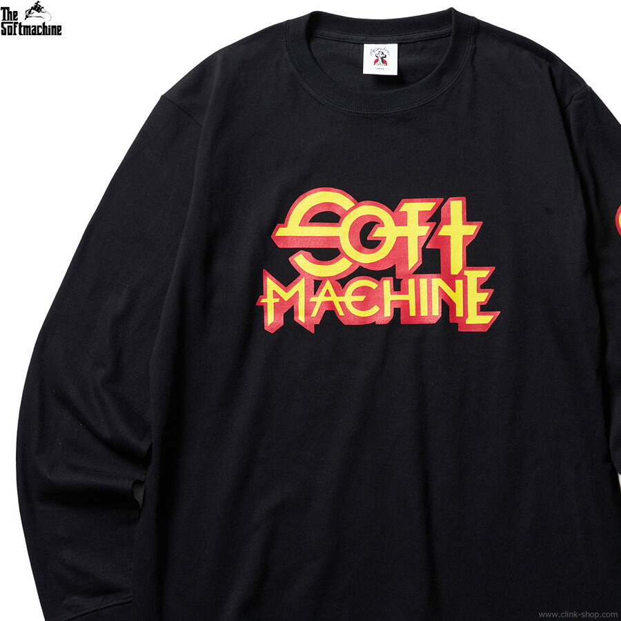 【楽天市場】【予約/3月～4月入荷予定】SOFTMACHINE ソフトマシーン 長袖Tシャツ メンズ オールシーズン 綿100％ ブラック M-XL SOFTMACHINE MADMAN L ...