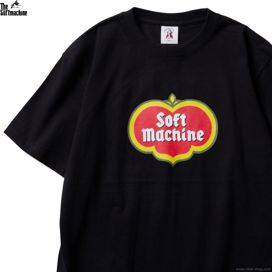 【楽天市場】【予約/6月～7月入荷予定】SOFTMACHINE ソフトマシーン 半袖Tシャツ メンズ オールシーズン 綿100％ ブラック M-XL SOFTMACHINE POMODORO ...