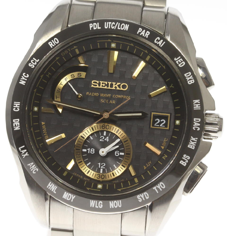 【楽天市場】☆美品【SEIKO】セイコー ブライツ SAGA135 ソーラー電波 メンズ【中古】：CLOSER