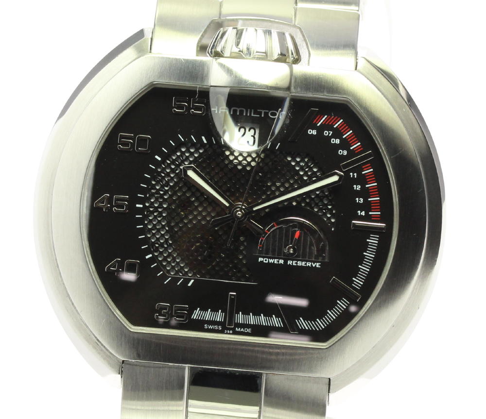 【楽天市場】☆良品【HAMILTON】ハミルトン ユーエス66 H356150 デイト 自動巻き メンズ【中古】：CLOSER