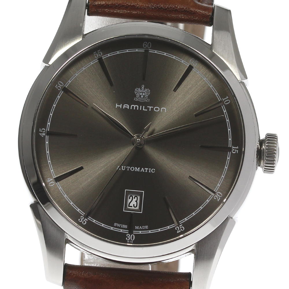 【楽天市場】☆美品 箱・保付【HAMILTON】ハミルトン ジャズマスター スピリットオブリバティ H42415591 デイト 自動巻き ...