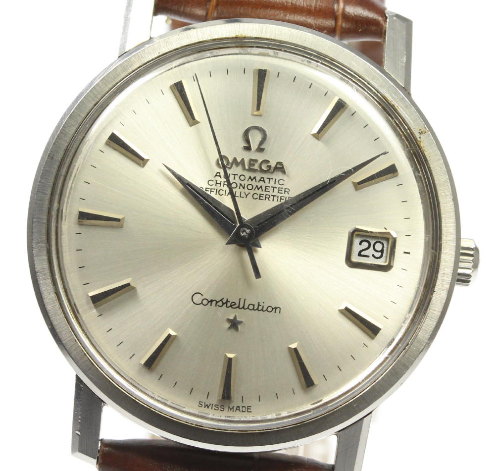 【楽天市場】【OMEGA】オメガ コンステレーション クロノメーター デイト 168016 cal.564 自動巻き メンズ【中古】：CLOSER