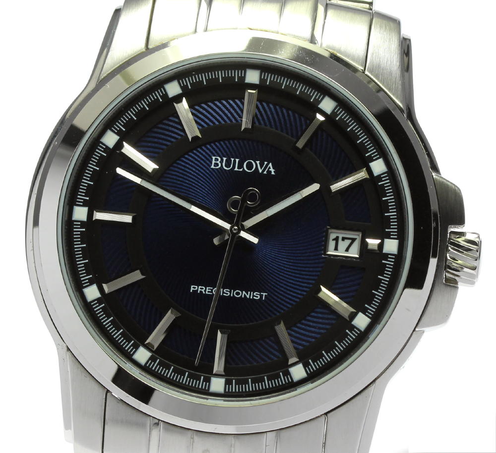 【楽天市場】箱付き ☆美品【BULOVA】ブローバ デイト 96B159/C8601119 クォーツ メンズ【中古】：CLOSER