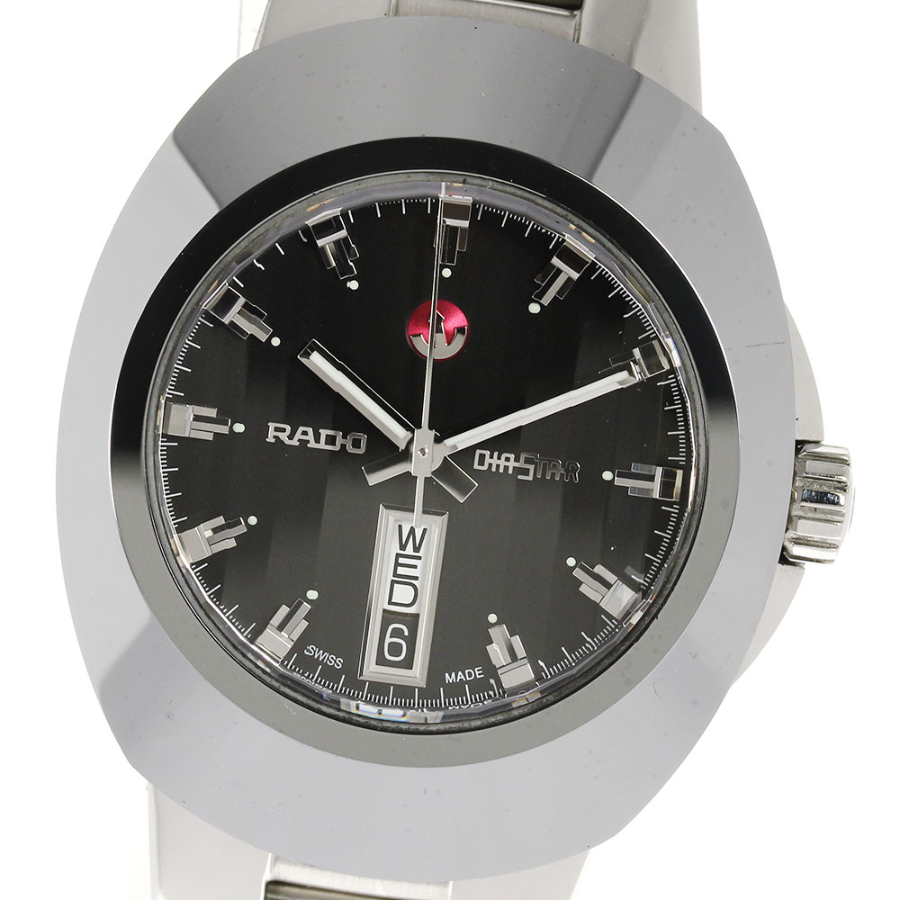 【楽天市場】★箱・保証書付き【RADO】ラドー ダイアスター ニューオリジナル R12995153 / 764.0995.3 自動巻き メンズ ...