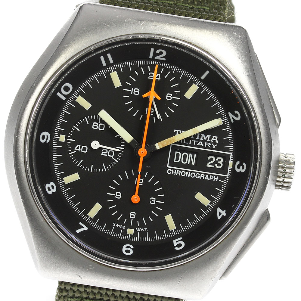 【楽天市場】【TUTIMA】チュチマ ミリタリー デイデイト 798 自動巻き メンズ【中古】：CLOSER