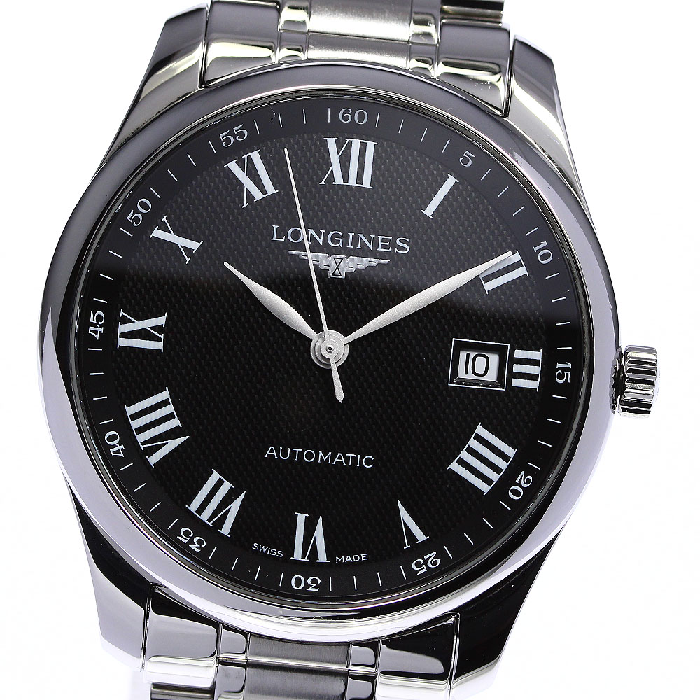 【楽天市場】☆良品★箱・保証書付き【LONGINES】ロンジン マスターコレクション デイト L2.793.4 自動巻き メンズ_699107 ...