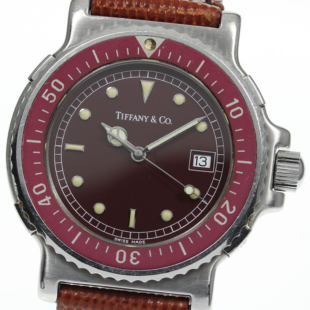 【楽天市場】【TIFFANY&Co.】ティファニー ダイバー デイト M0710 クォーツ メンズ_704805【中古】：CLOSER