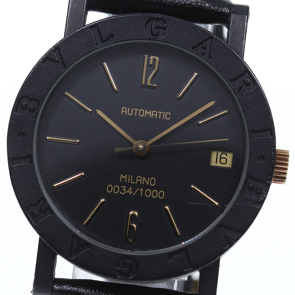 【楽天市場】【BVLGARI】ブルガリ ブルガリブルガリ ミラノ 限定1000本 デイト BB33VLD 自動巻き メンズ_708274【中古 ...