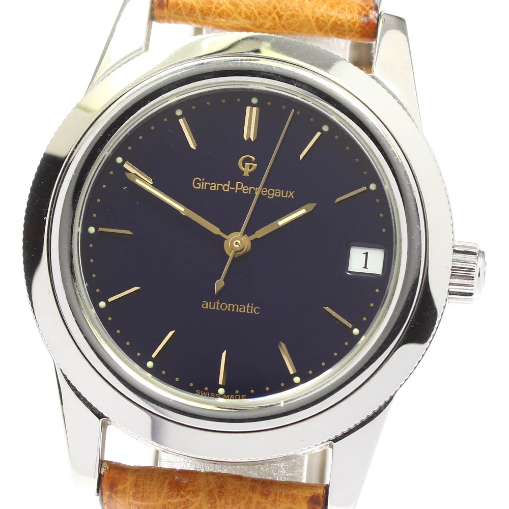 【楽天市場】★保証書付き【GIRARD-PERREGAUX】ジラール・ペルゴ GP90 1100 自動巻き メンズ_710418【中古】：CLOSER