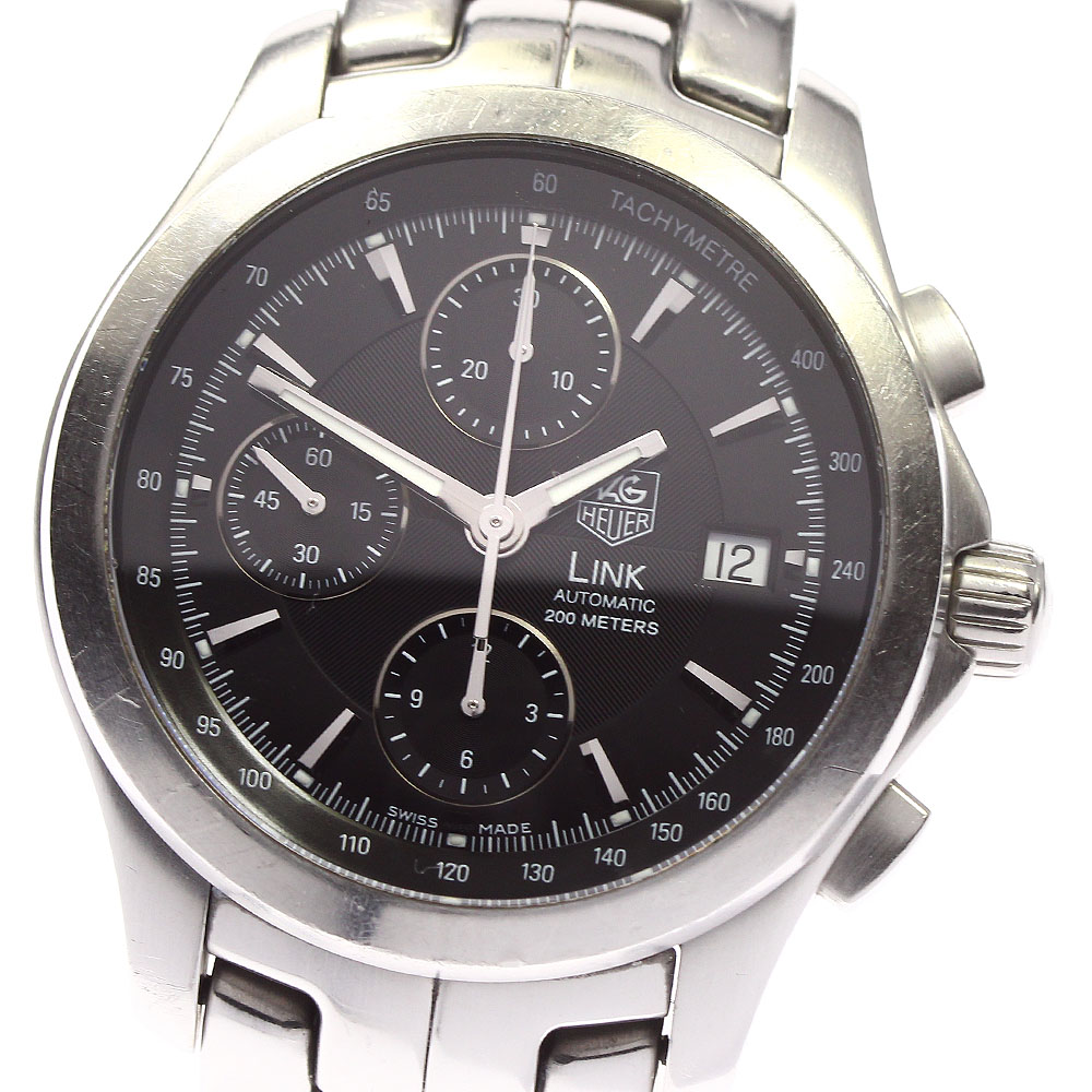 【楽天市場】【TAG HEUER】タグホイヤー リンク クロノグラフ CJF2110 自動巻き メンズ_722024【中古】：CLOSER