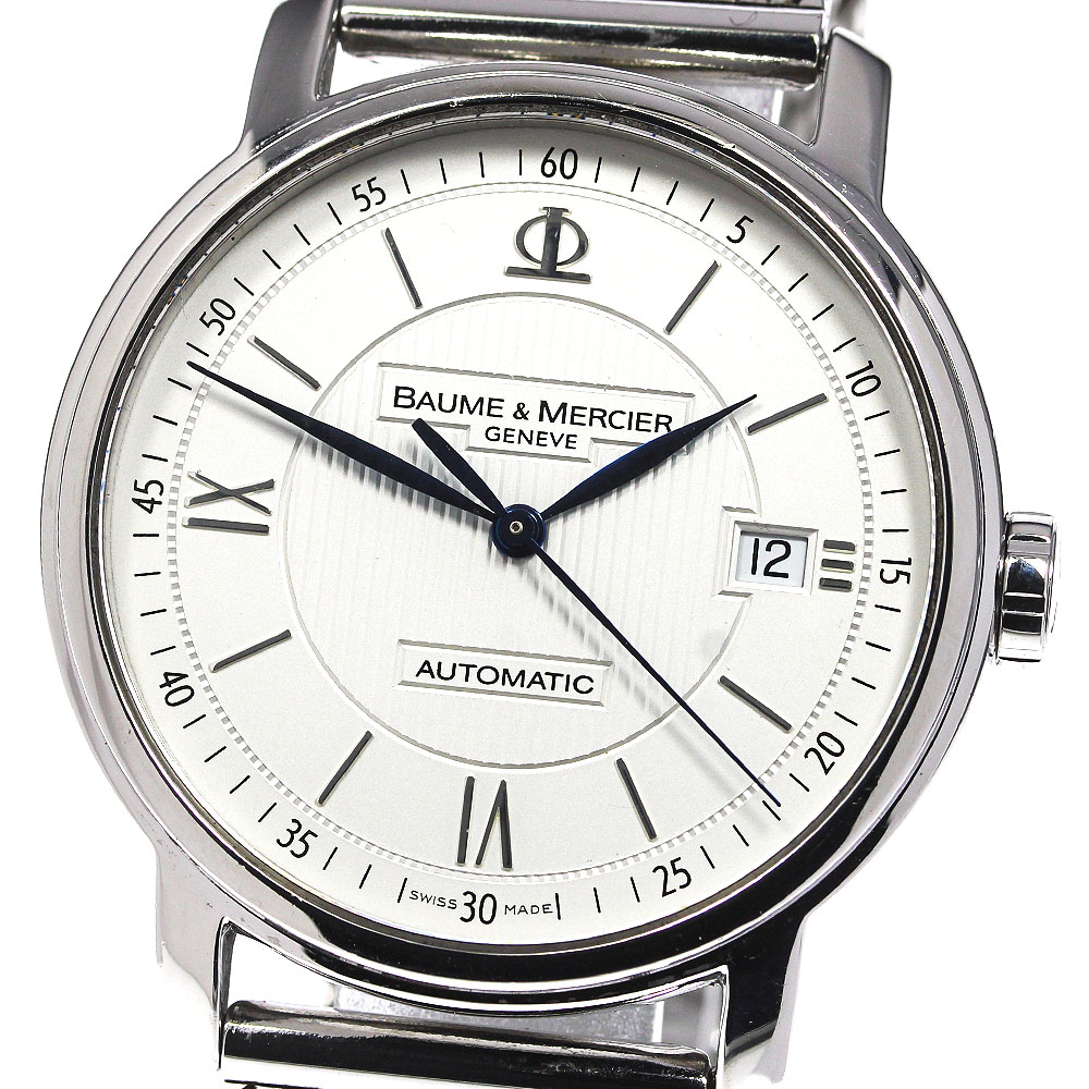【楽天市場】【Baume & Mercier】ボーム＆メルシェ クラシマ デイト MOA08837 自動巻き メンズ_731706【中古 ...