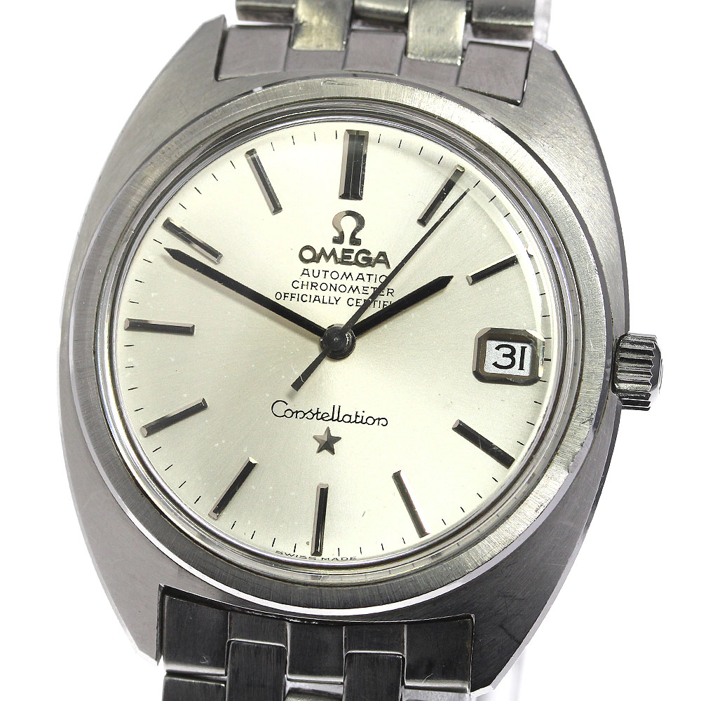 【楽天市場】☆訳あり 【OMEGA】オメガ コンステレーション Cal.564 デイト 168.017 自動巻き メンズ_716703【中古 ...