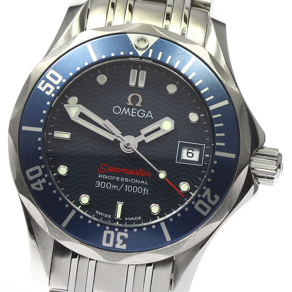 【楽天市場】☆美品 【OMEGA】オメガ シーマスター300 2224.80 クォーツ レディース_735629【中古】：CLOSER